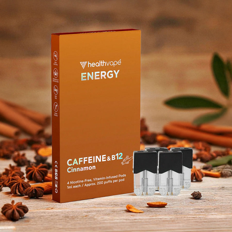 Caffeine Vapes: Pens & Pods - HealthVape