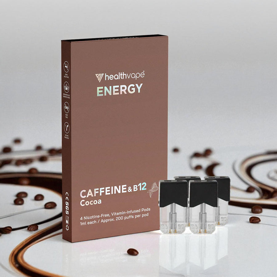 Caffeine Vapes: Pens & Pods - HealthVape