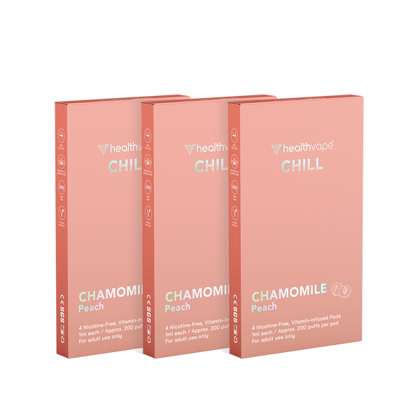CHILL - Chamomile / Peach Pods – HealthVape