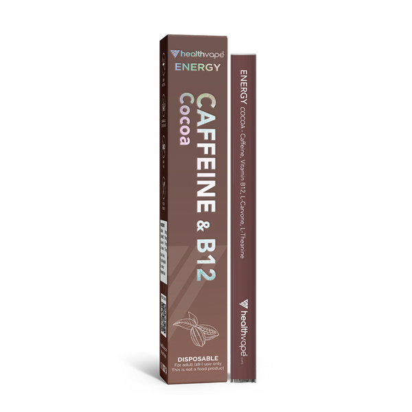 ENERGY Cocoa Caffeine Vape Pen – Nicotine-Free - Flavored Air Inhaler ...