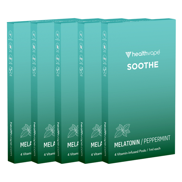 SOOTHE Melatonin Pods - Peppermint Flavored Relaxation – HealthVape